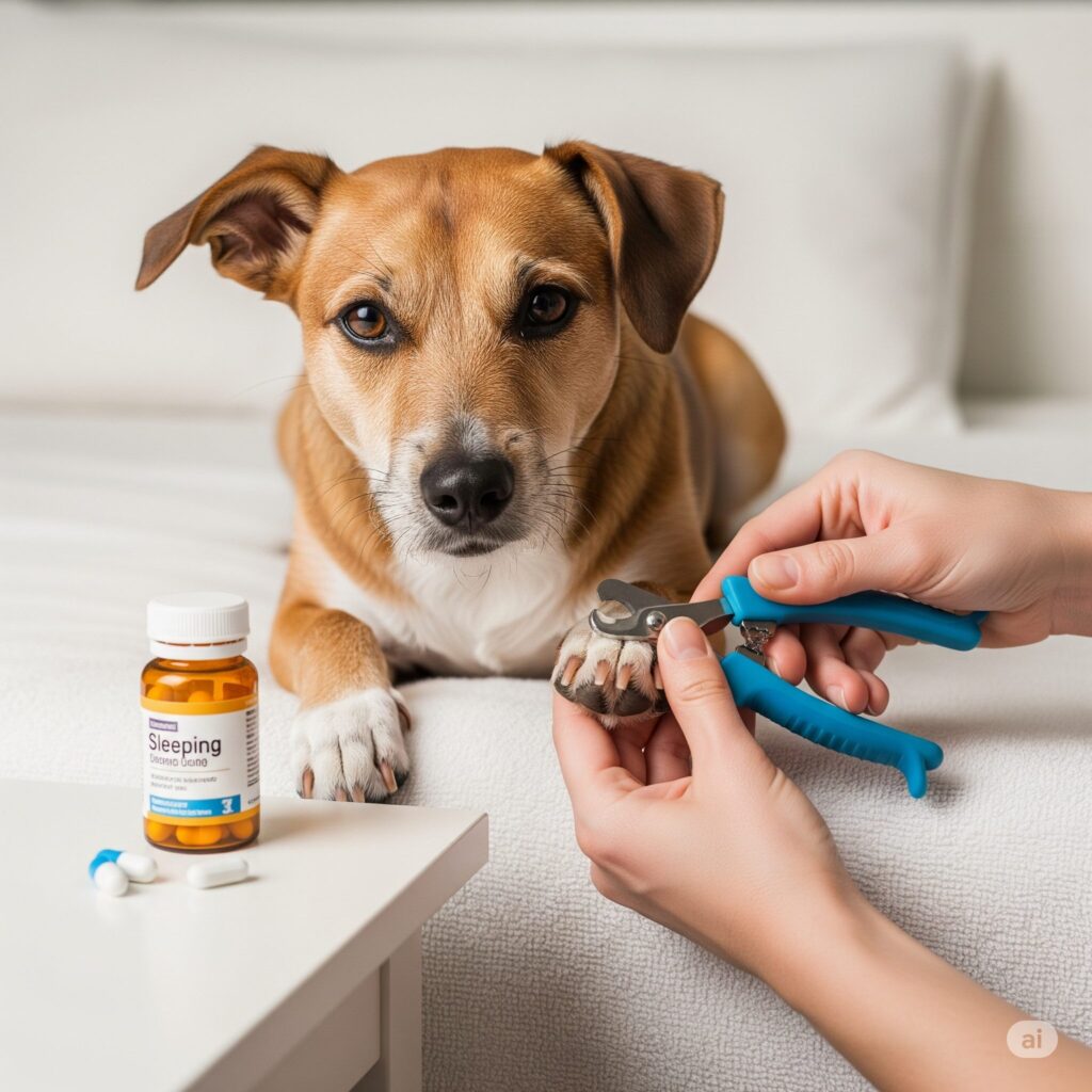 犬に睡眠薬を使って爪切りするのは大丈夫？安全に使うための注意点 | 気まぐれドギーどっとこむ